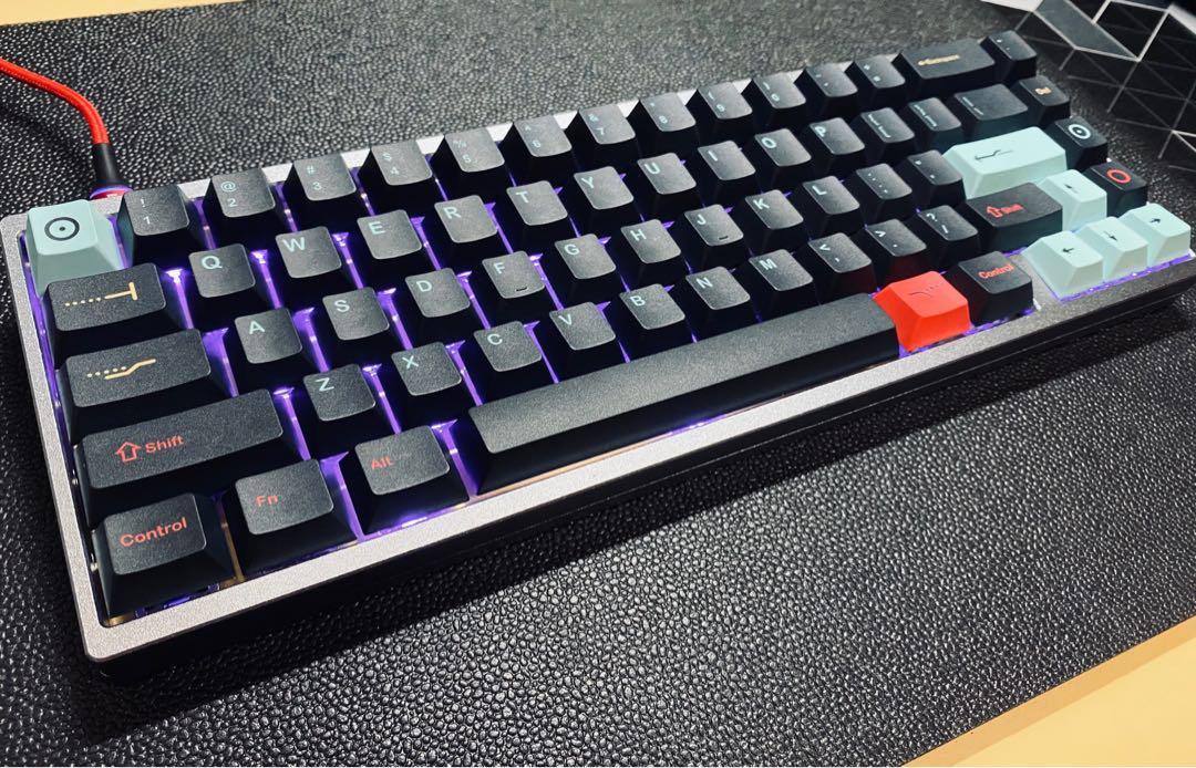 KBD67 V2 MKII Mechanical Keyboard Case with Brass Plate with Hotswap ...