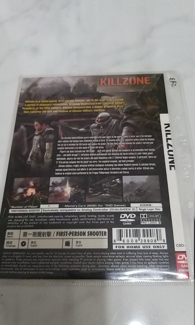 Killzone, Toys & Games, Video Gaming, Video Games on Carousell