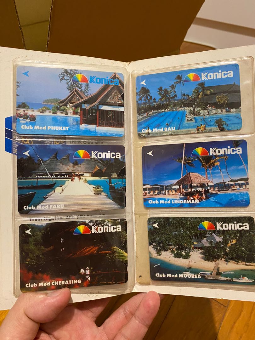 Konica collectable phone cards of the 90s, Hobbies & Toys, Memorabilia ...