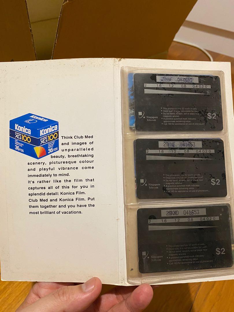 Konica collectable phone cards of the 90s, Hobbies & Toys, Memorabilia ...