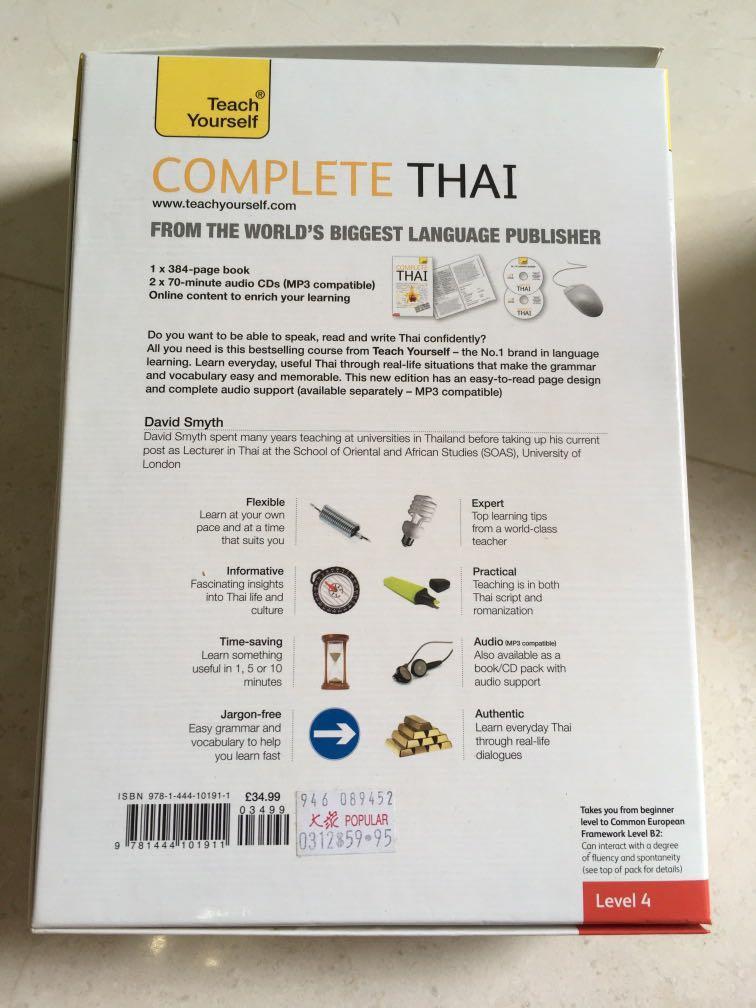 Learn Thai (Complete Thai), Hobbies & Toys, Books & Magazines ...