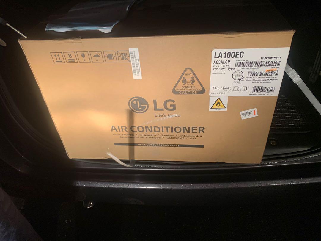 LG WINDOW TYPE AIRCON DUAL INVERTER LA080ec la100ec la150ec la200ec ...