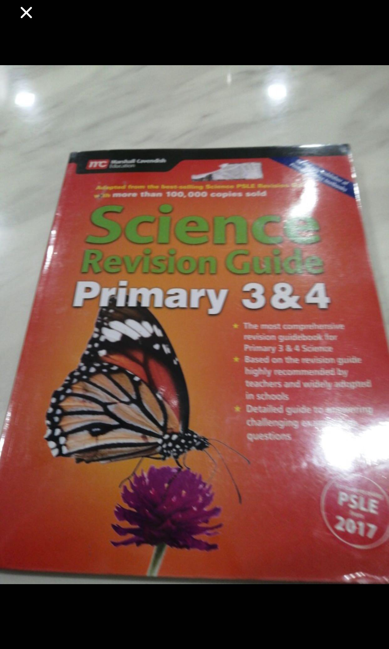 Marshall Cavendish Science Revision Guide P3 and P4, Hobbies & Toys ...