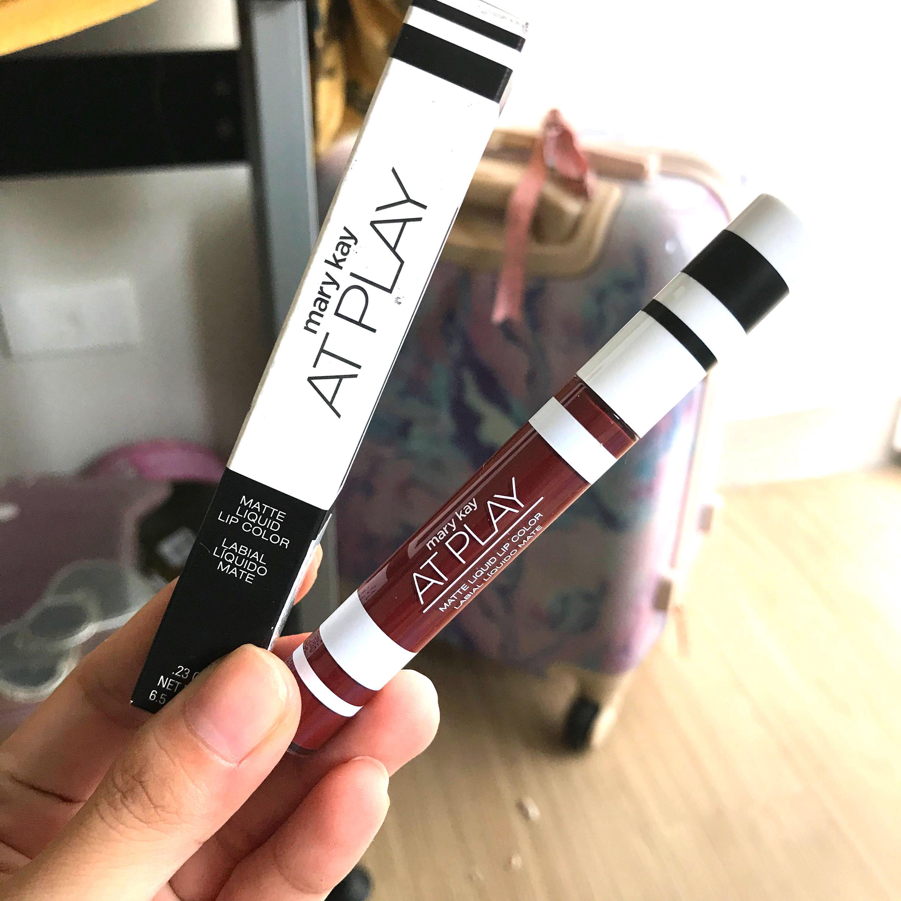 MARY KAY AT PLAY RED ENVY MATTE LIQUID LIP COLOR, Beauty & Personal ...