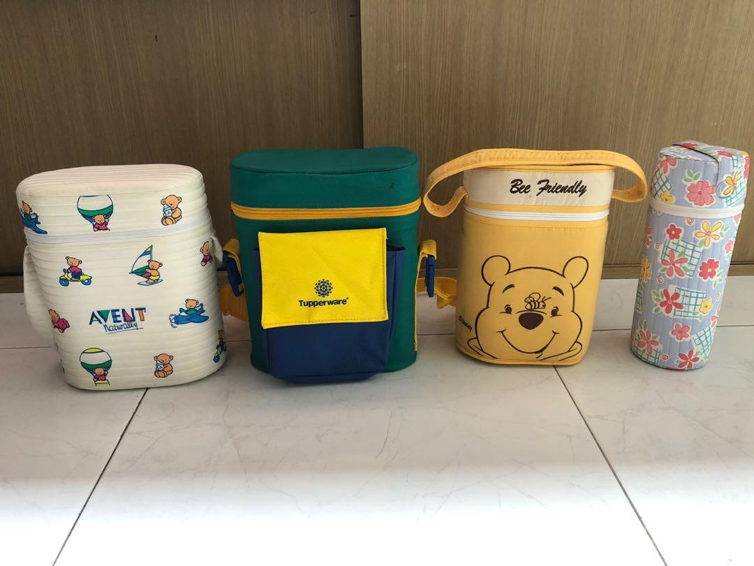 Milk bottle warmer bag (all taken except Tupperware available) , Babies ...