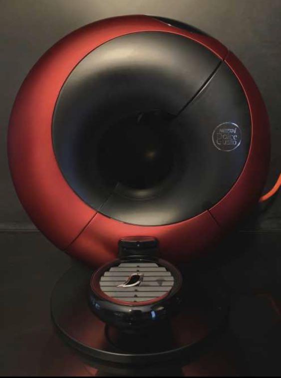 Nescafe Dolce Gusto Eclipse Automatic Coffee Machine in Brushed RED ...