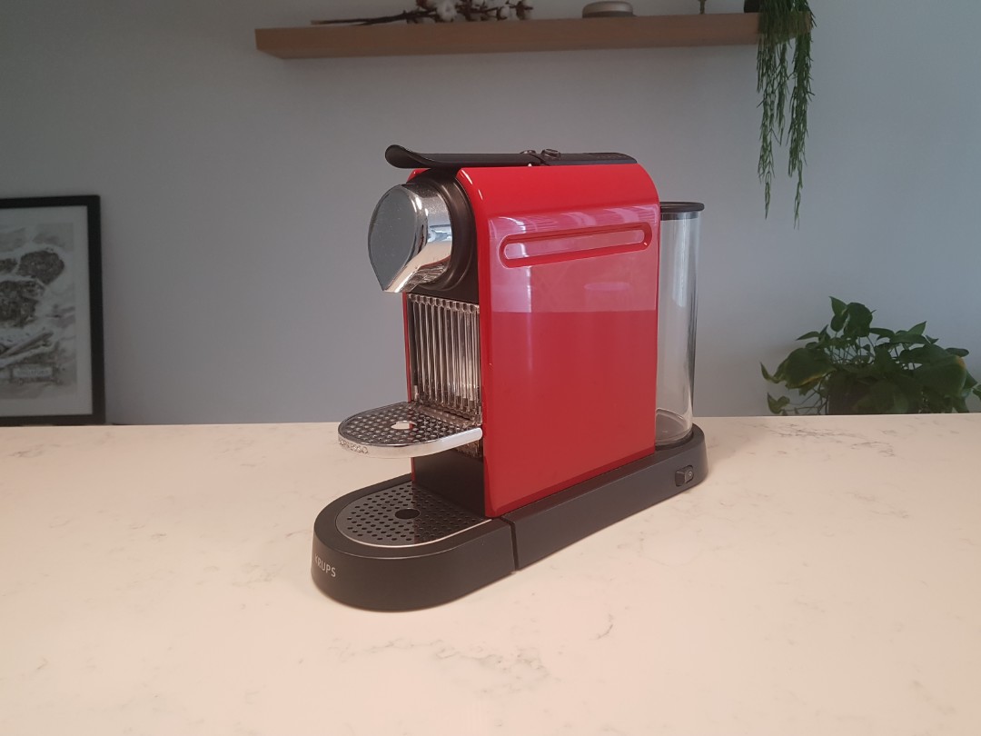 Nespresso Krups Coffee Machine (Red), TV & Home Appliances, Kitchen ...
