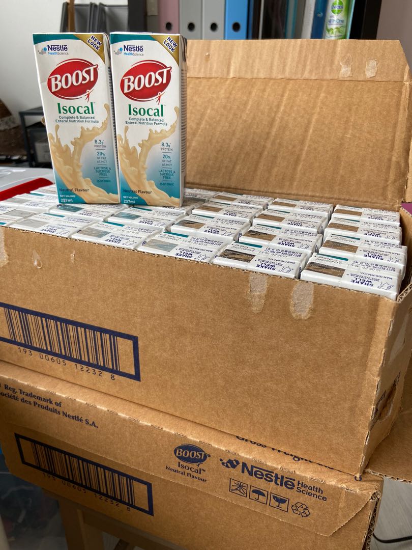 Nestlé Boost Isocal Liquid 237ml (min 10packets), Babies & Kids ...