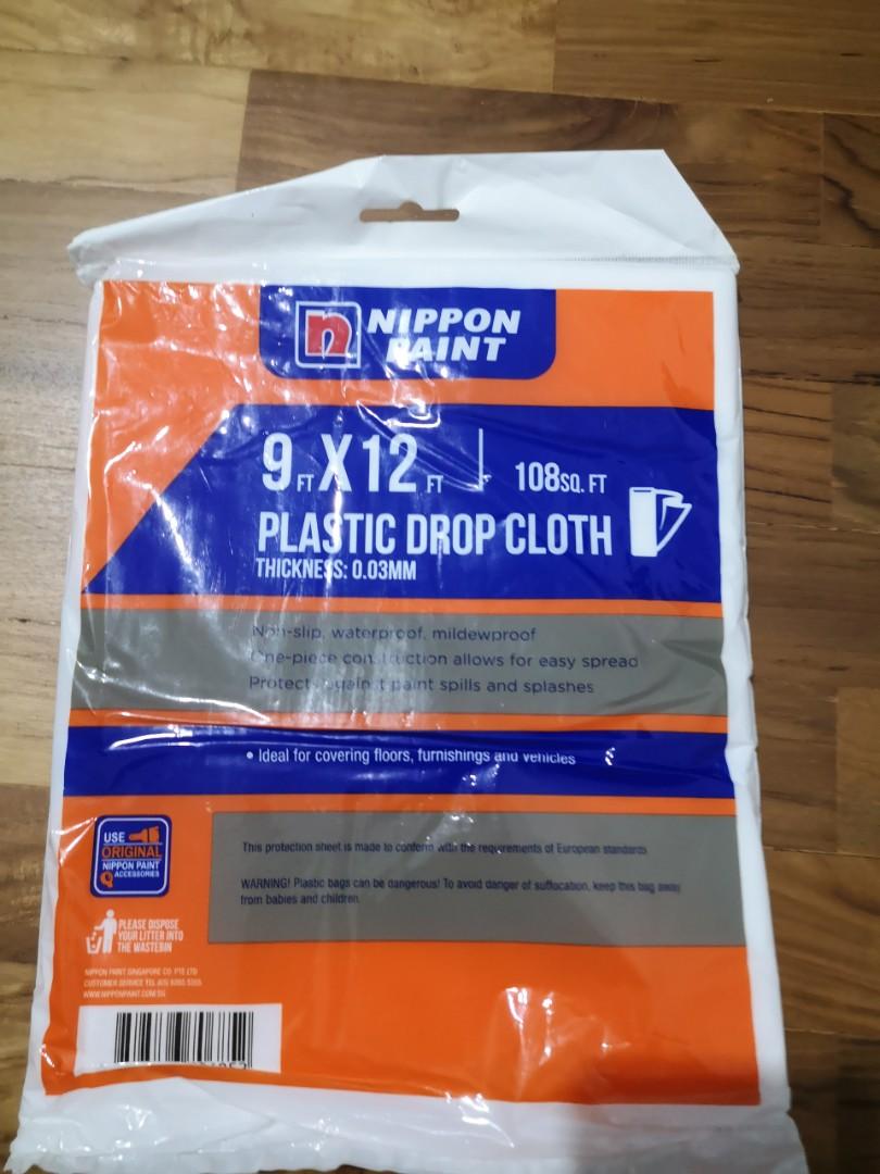 Nippon paint drop cloth, Everything Else on Carousell