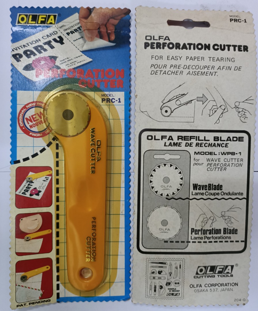 OLFA Perforation Cutter, Hobbies & Toys, Stationery & Craft, Craft Supplies & Tools on Carousell