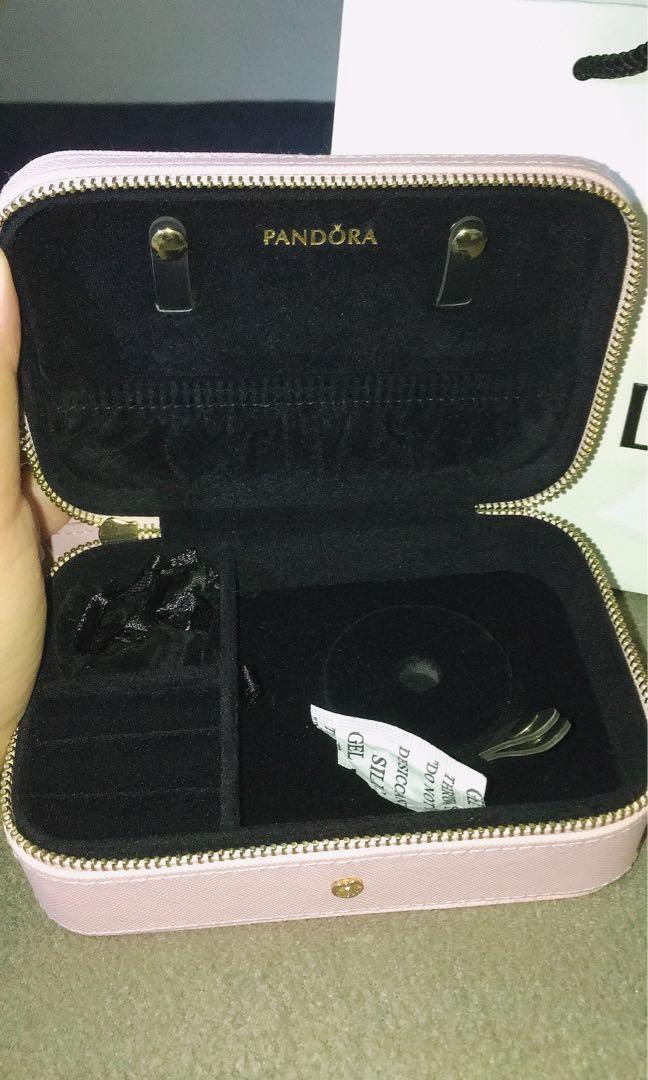 Pandora jewellery box in pink colour, Women's Fashion, Bags & Wallets ...