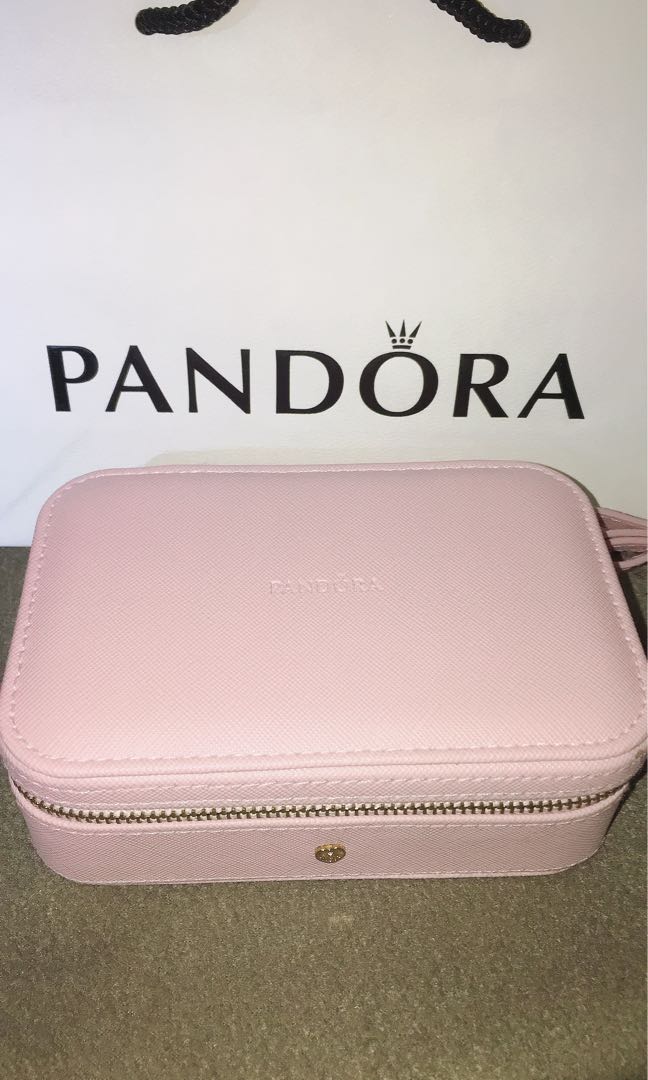Pandora jewellery box in pink colour, Women's Fashion, Bags & Wallets ...