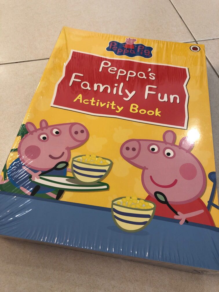 Peppa Pig activity book set - 16, Hobbies & Toys, Books & Magazines ...