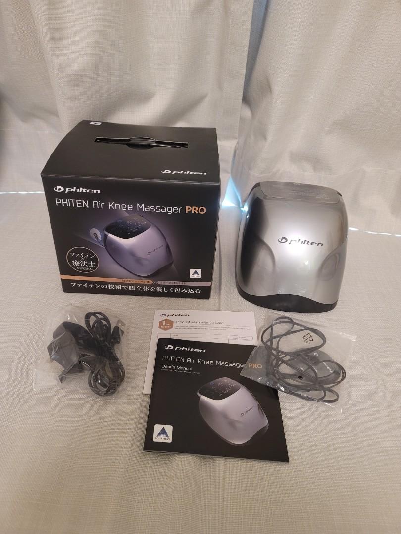 Phiten air knee massager PRO, 健康及營養食用品, 按摩紓緩用品 - Carousell