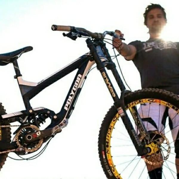 Polygon Colossus DH 2.0 World cup series Downhill frame, Sports ...