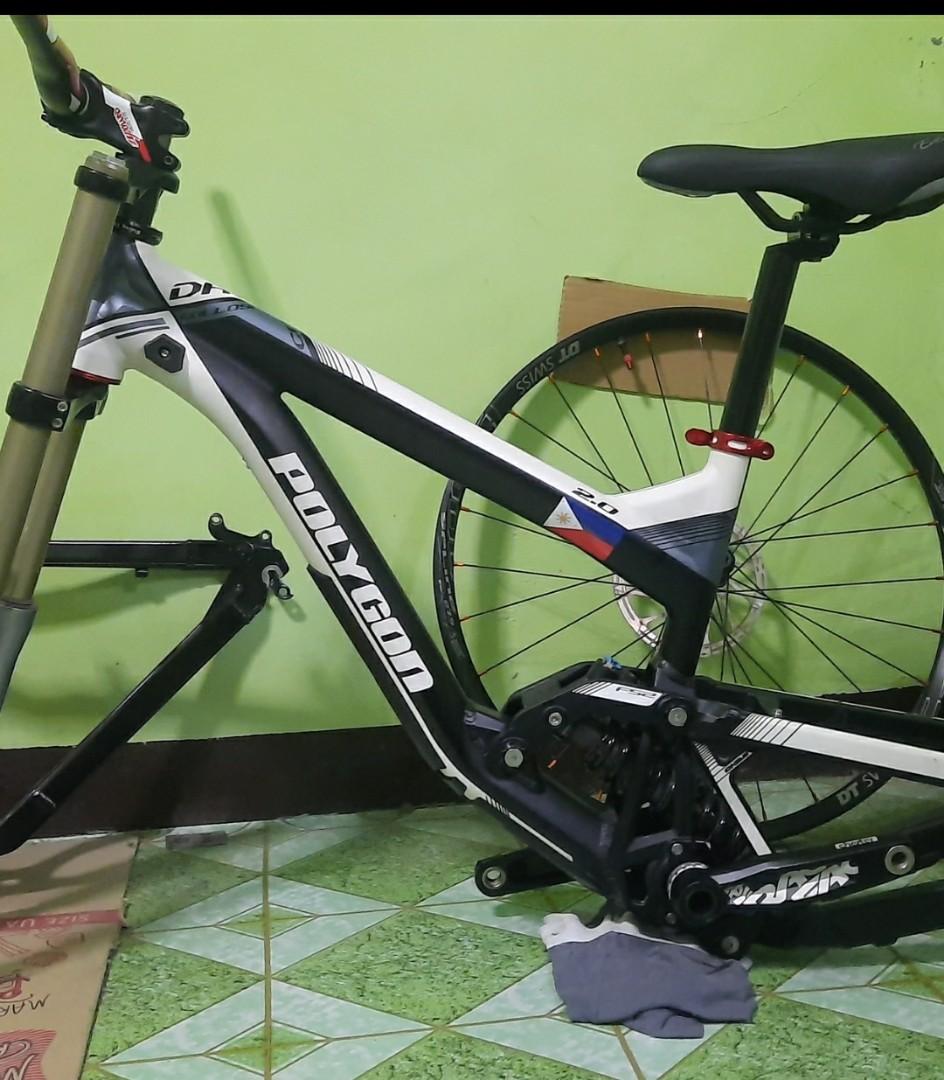 Polygon Colossus DH 2.0 World cup series Downhill frame, Sports ...