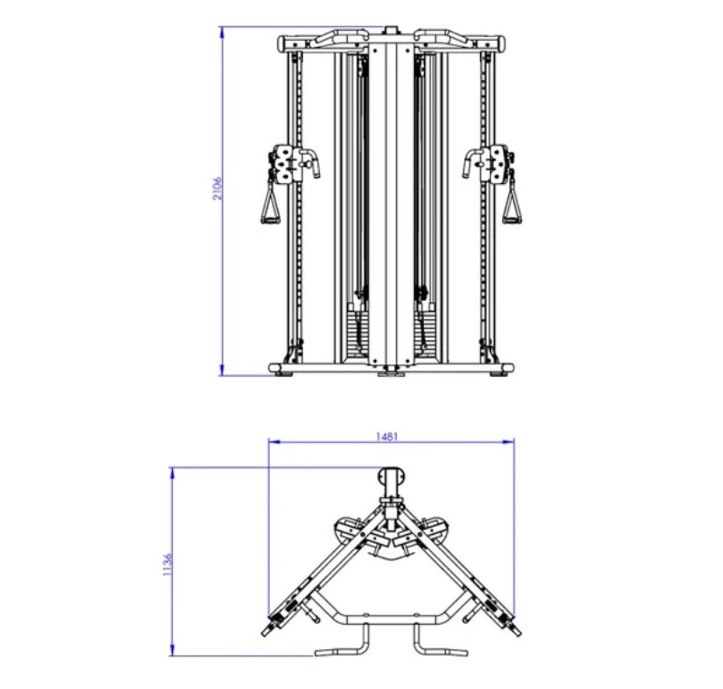Pre Order - FTS Functional Trainer System MCT-200, Sports Equipment ...