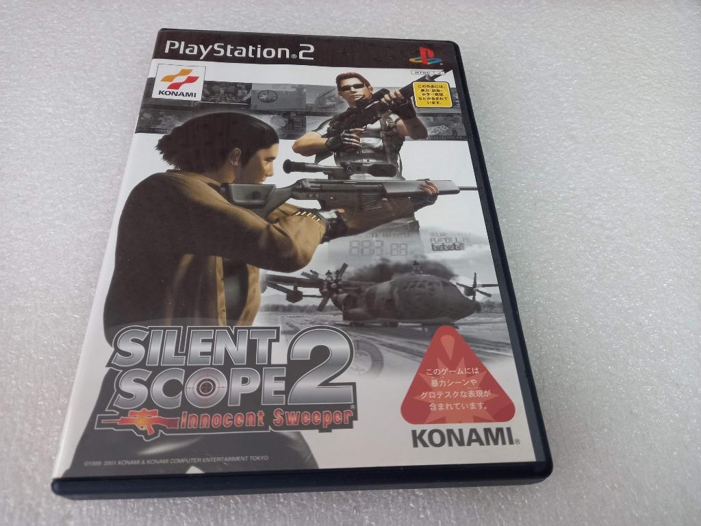 PS2 SILENT SCOPE2 Innocent Sweeper 日文版 PlayStation 2 Game, 電子遊戲, 電子遊戲 ...