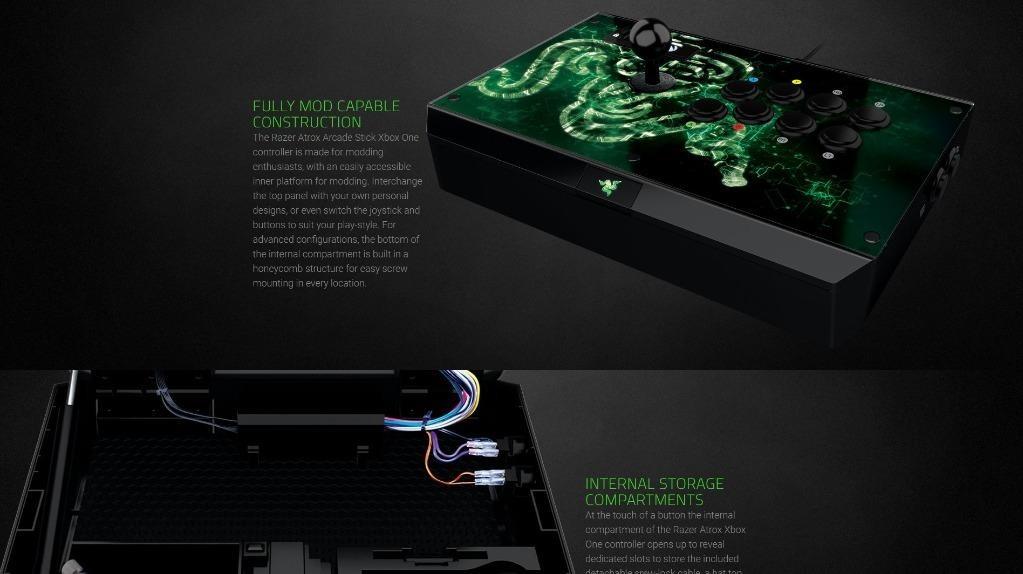 RAZER ATROX Gaming Arcade Fighting Stick - XBOX and PC, Toys & Games ...