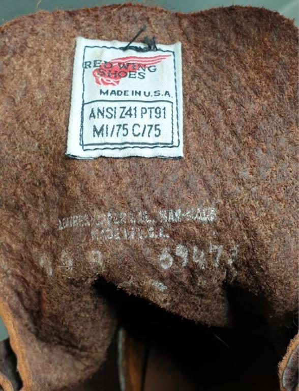 Red Wing 4451 Steel Toe 8" Work Boots - negotiable, Men's Fashion ...