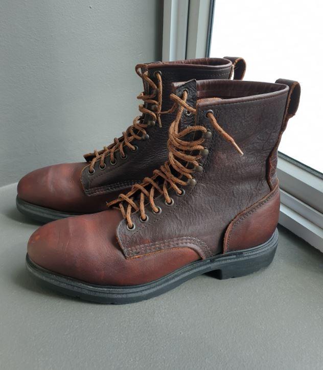 Red Wing 4451 Steel Toe 8" Work Boots - negotiable, Men's Fashion ...