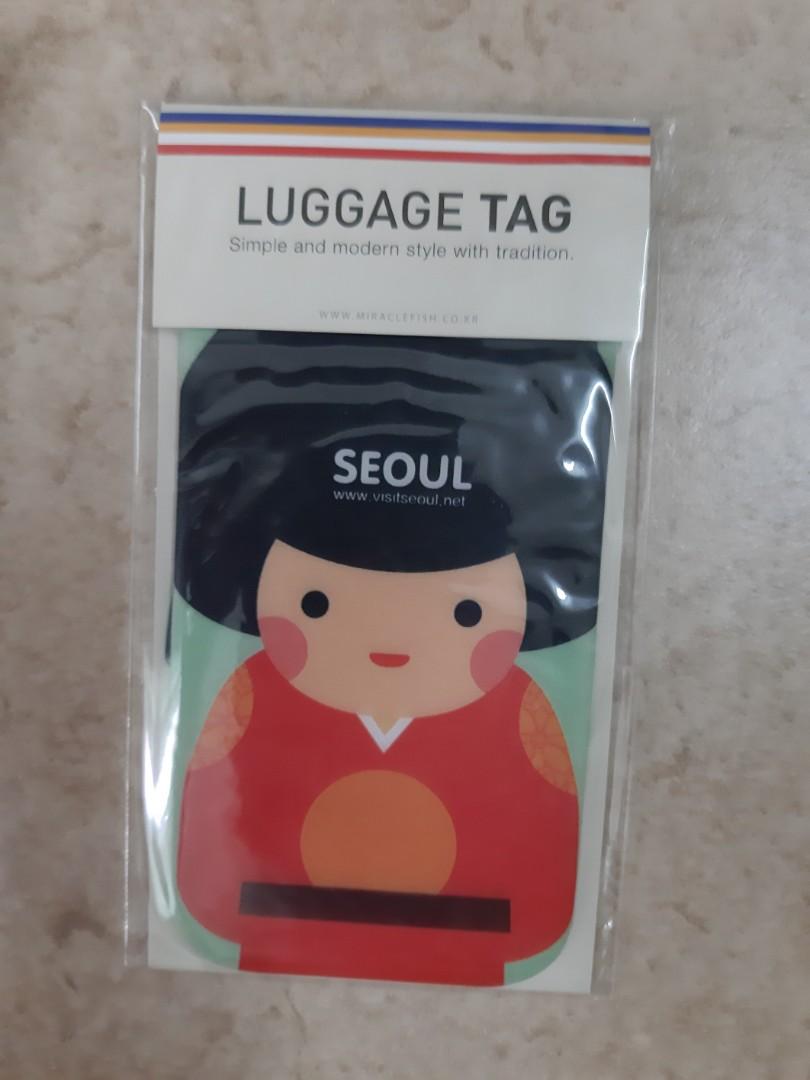 Seoul Korea Luggage/Name Tag, Hobbies & Toys, Collectibles ...