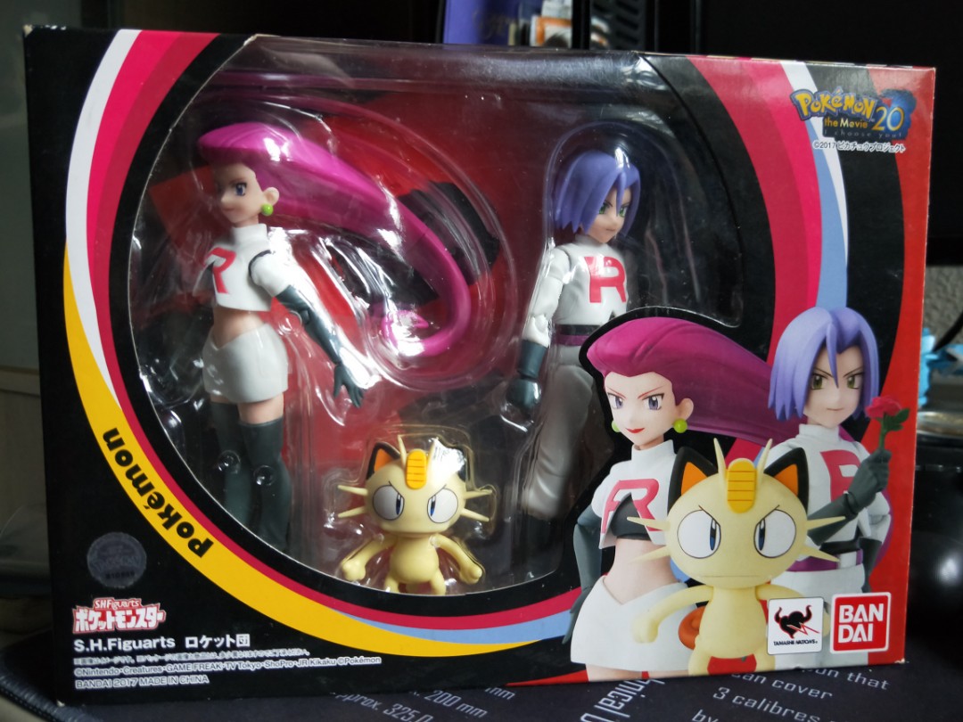 SHF SH Figuarts Pokemon Team Rocket, Toys & Games, Bricks & Figurines ...