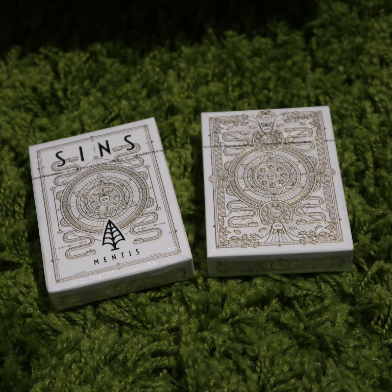 SINS Playing Cards, Hobbies & Toys, Toys & Games on Carousell