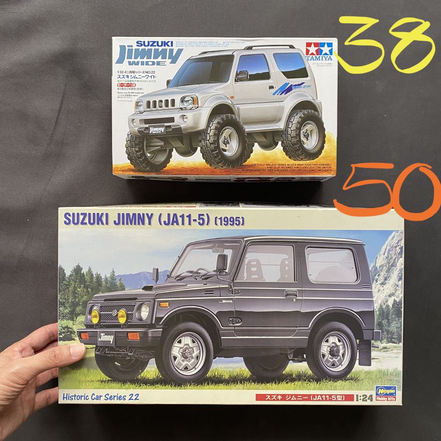 Suzuki jimny tamiya & hasegawa 4x4 vehicle collectible model kit ...