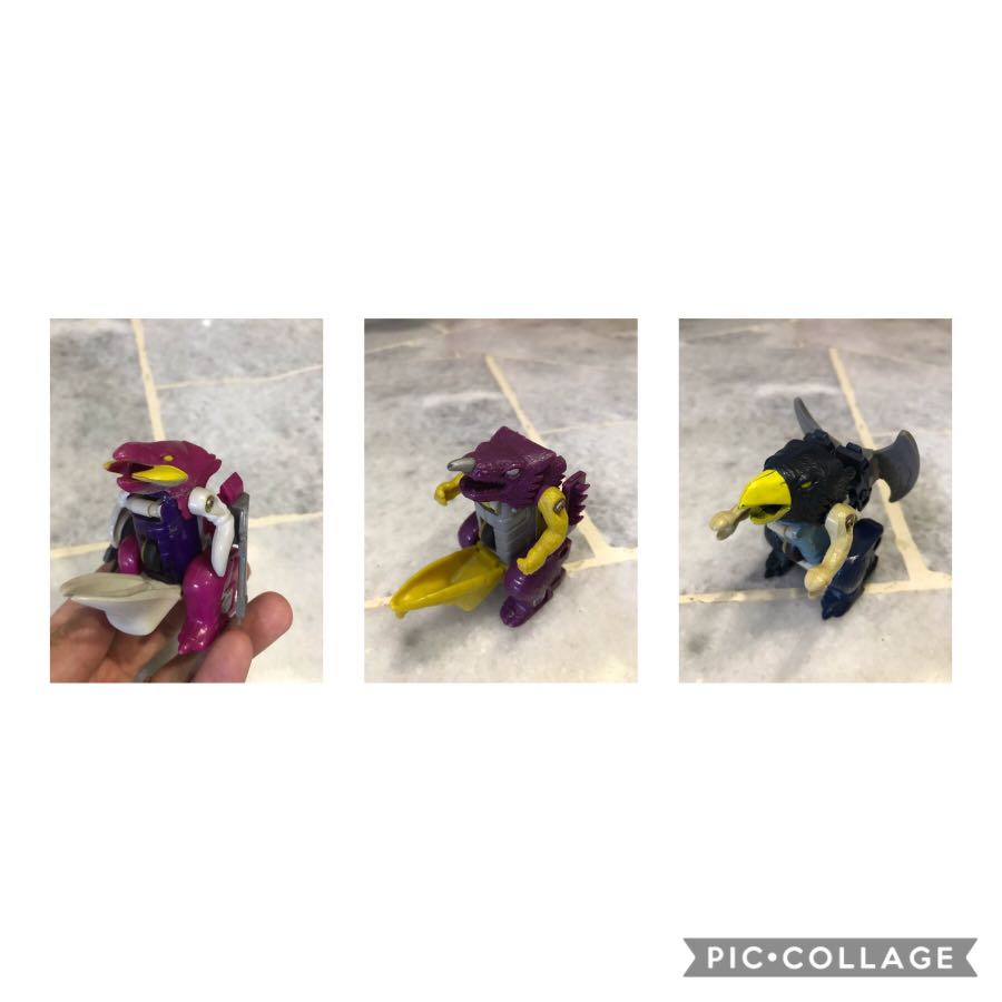 Transformers G1 Firecons Cindersaur, Sparkstalker, Flamefeather vintage ...