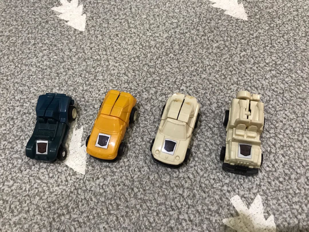 Transformers G1 Vintage Mini Spies 4WD type, Buggy, FX-1, Porsche type ...