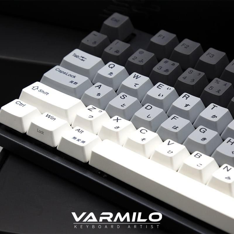 (Back-lit) Varmilo VA108M / VA87M Yakumo (Monogray) Mechanical Gaming ...