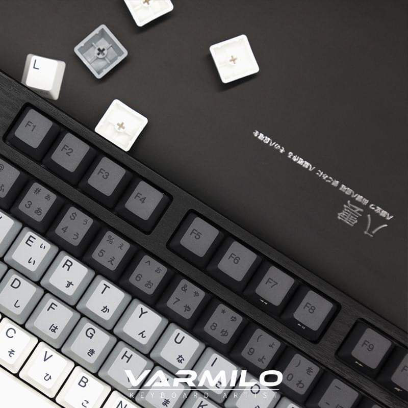 (Back-lit) Varmilo VA108M / VA87M Yakumo (Monogray) Mechanical Gaming ...