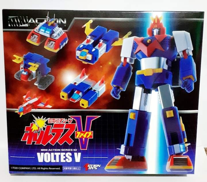 Voltes V - Mini Action Series 02, Hobbies & Toys, Toys & Games on Carousell