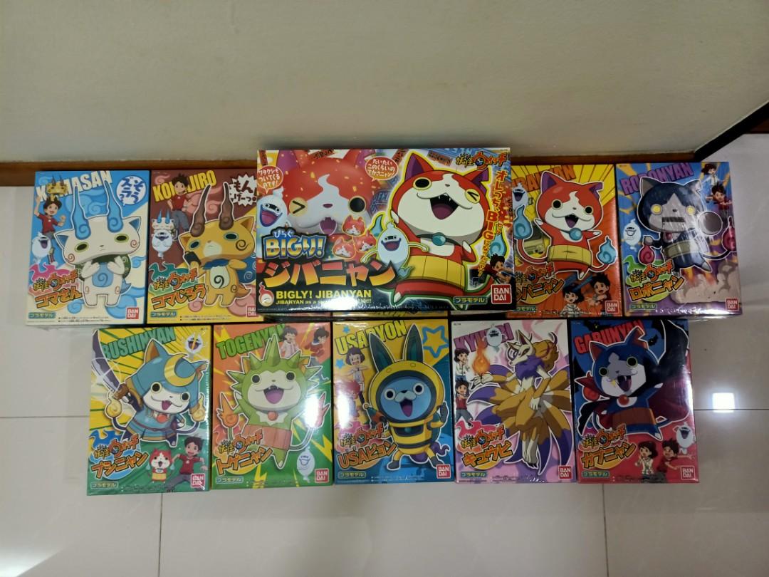Yokai watch model kits, Hobbies & Toys, Toys & Games on Carousell