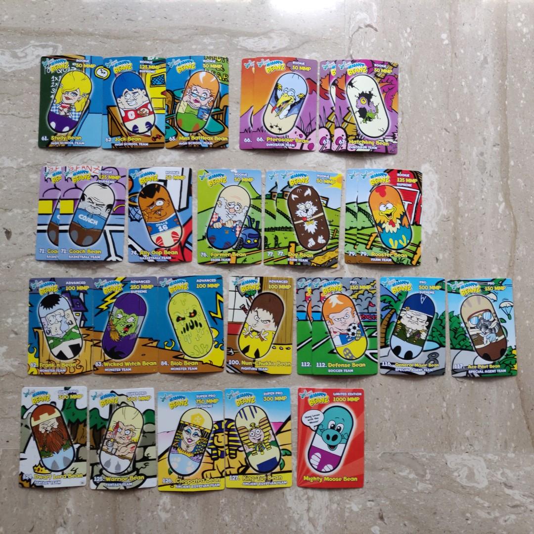 2003 Mighty Beanz Series 2 and 3, Hobbies & Toys, Toys & Games on Carousell