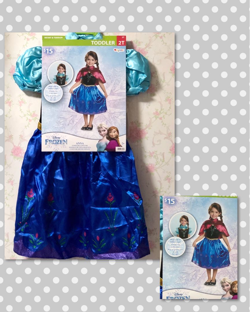 Ana frozen costume AUTHENTIC, Babies & Kids, Babies & Kids Fashion on ...