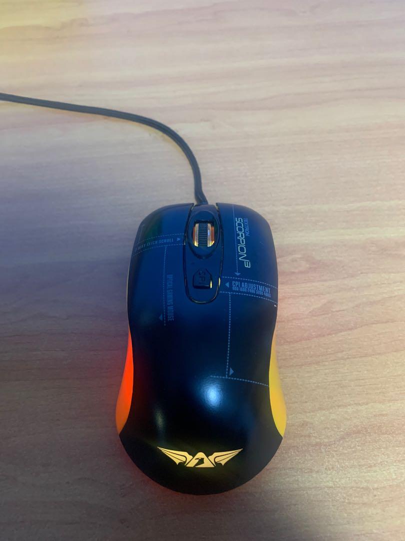 Armageddon Textron Scorpion 3 RGB Gaming Mouse, Computers & Tech, Parts ...