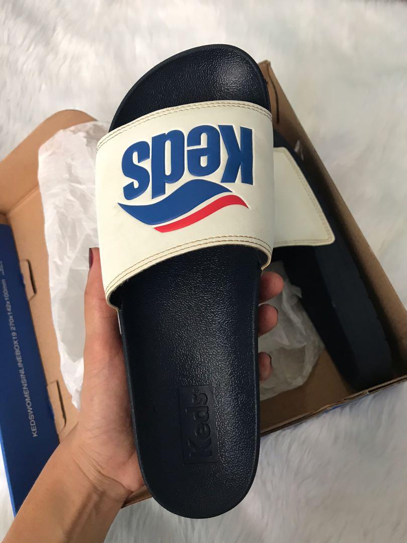 Authentic Keds slides, Women's Fashion, Footwear, Flats & Sandals on ...