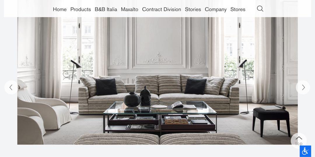 B&B Italia Maxalto Coffee Table, Furniture & Home Living, Furniture ...