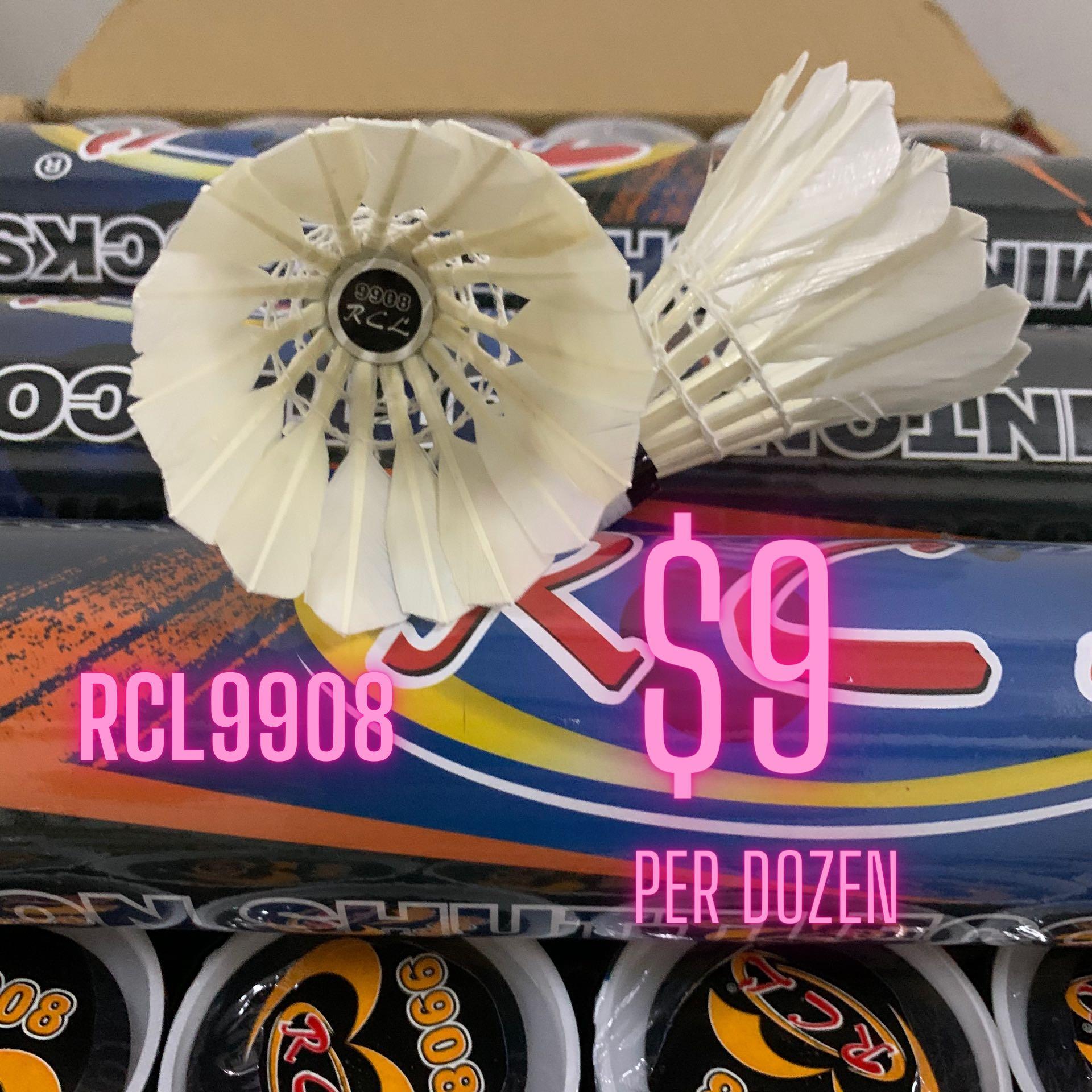 Beginner-intermediate Badminton shuttlecock feather shuttles net racket ...