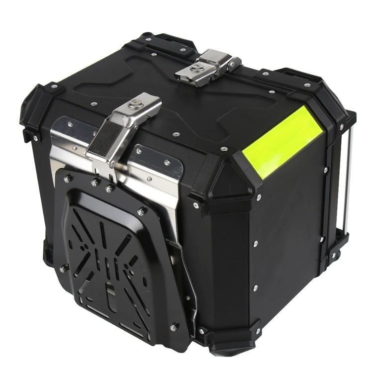 Box 45L Aluminium metal top box, Motorcycles, Motorcycle Accessories on ...