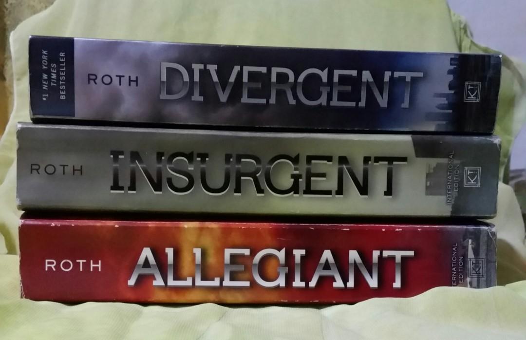 Book Bundle: Insurgent/Divergent/Allegiant on Carousell