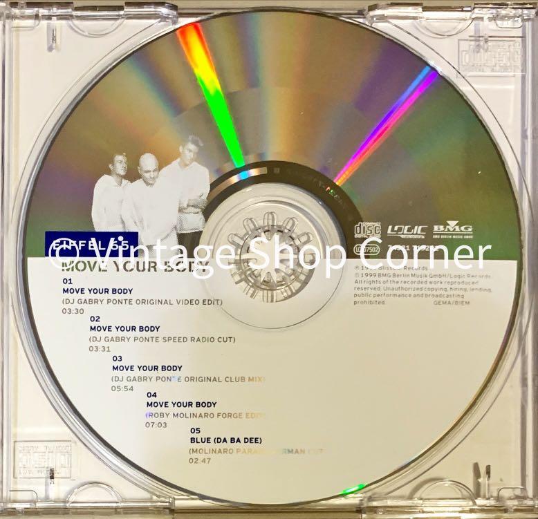 (CD) Eiffel 65 Move Your Body Pre-Owned Maxi Single CD, Hobbies & Toys, Music & Media, CDs ...