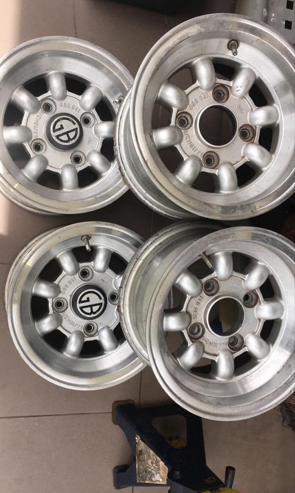 Classic Mini Rims - 10. Inch 6j (made in Italy), Auto Accessories on ...