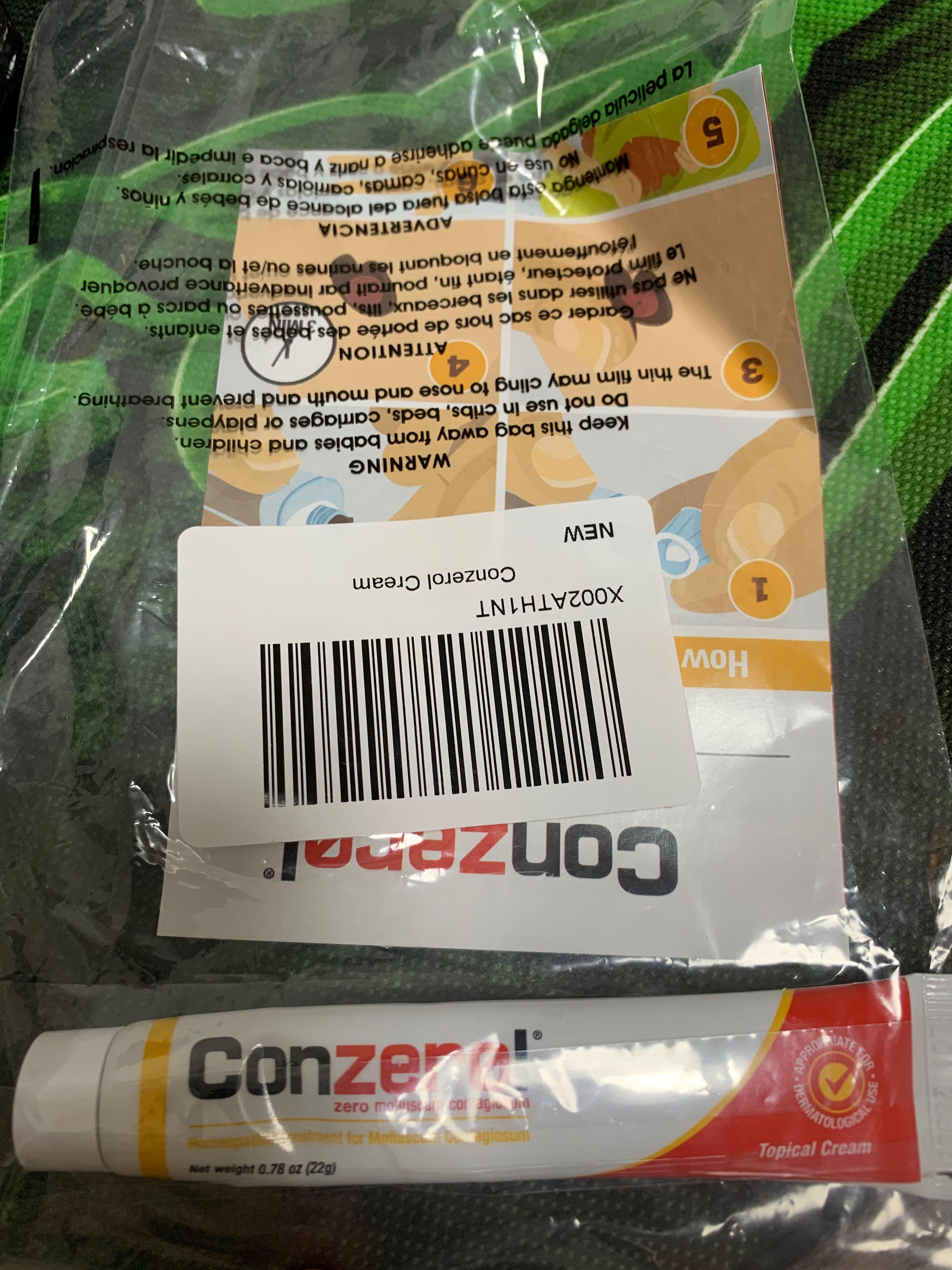 Conzerol cream for molluscum contagiosum on Carousell