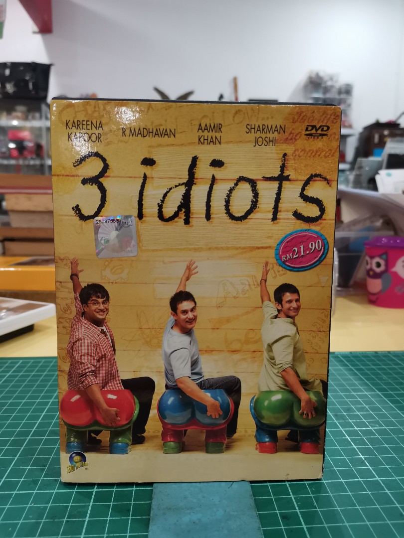 (DVD) 3 Idiots, Hobbies & Toys, Music & Media, CDs & DVDs on Carousell