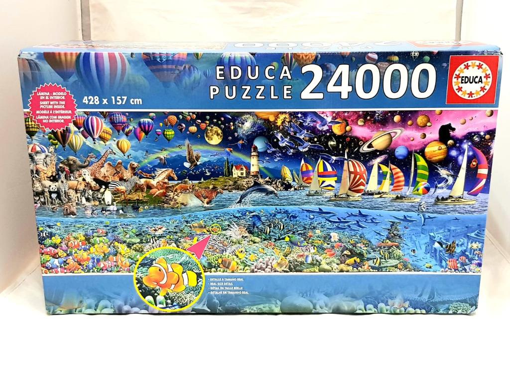Educa Borras Life, The Greatest 24,000 Piece Puzzle, Toys & Games ...