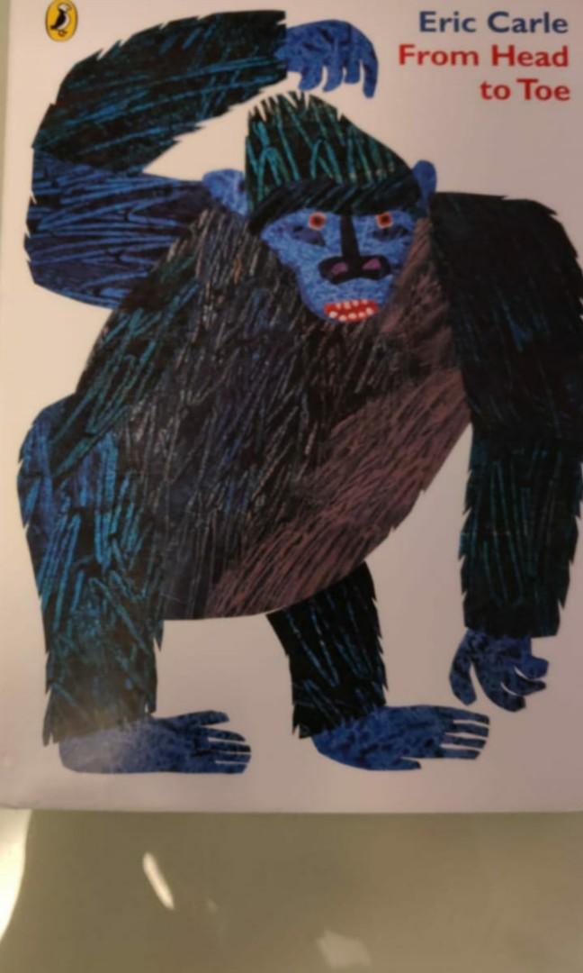 Eric carle head to toe board book, 兒童＆孕婦用品, 玩具 - Carousell
