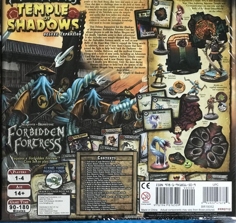 Forbidden Fortress - Kickstarter Shogun Pledge - Board Game, Hobbies ...